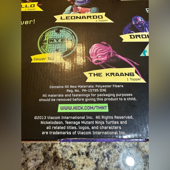 Viacom | Toys | Nib Teenage Mutant Ninja Turtle Pencil Toppers | Poshmark